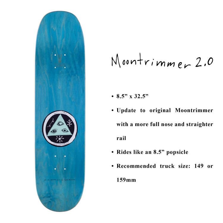 Welcome Heartwise 8.5 Moontrimmer 2.0 Skateboard Deck | evo